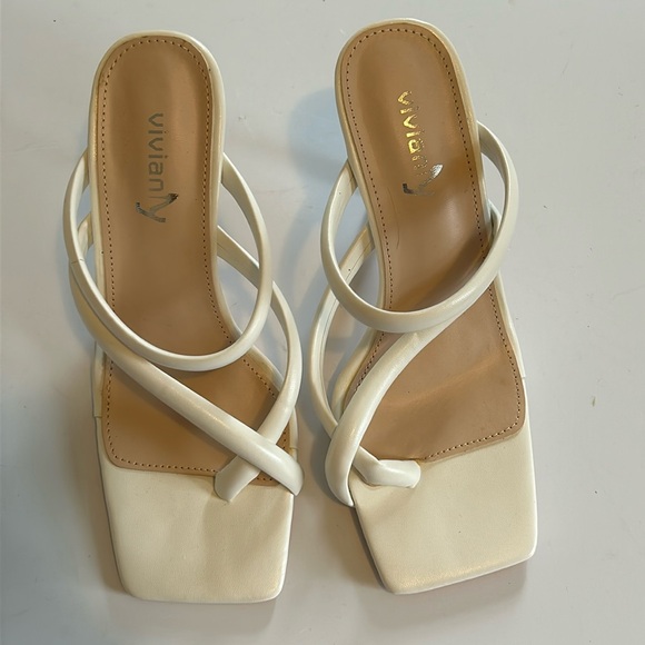 Vivianly | Shoes | Vivianly Women Shoe Open Front And Back | Poshmark
